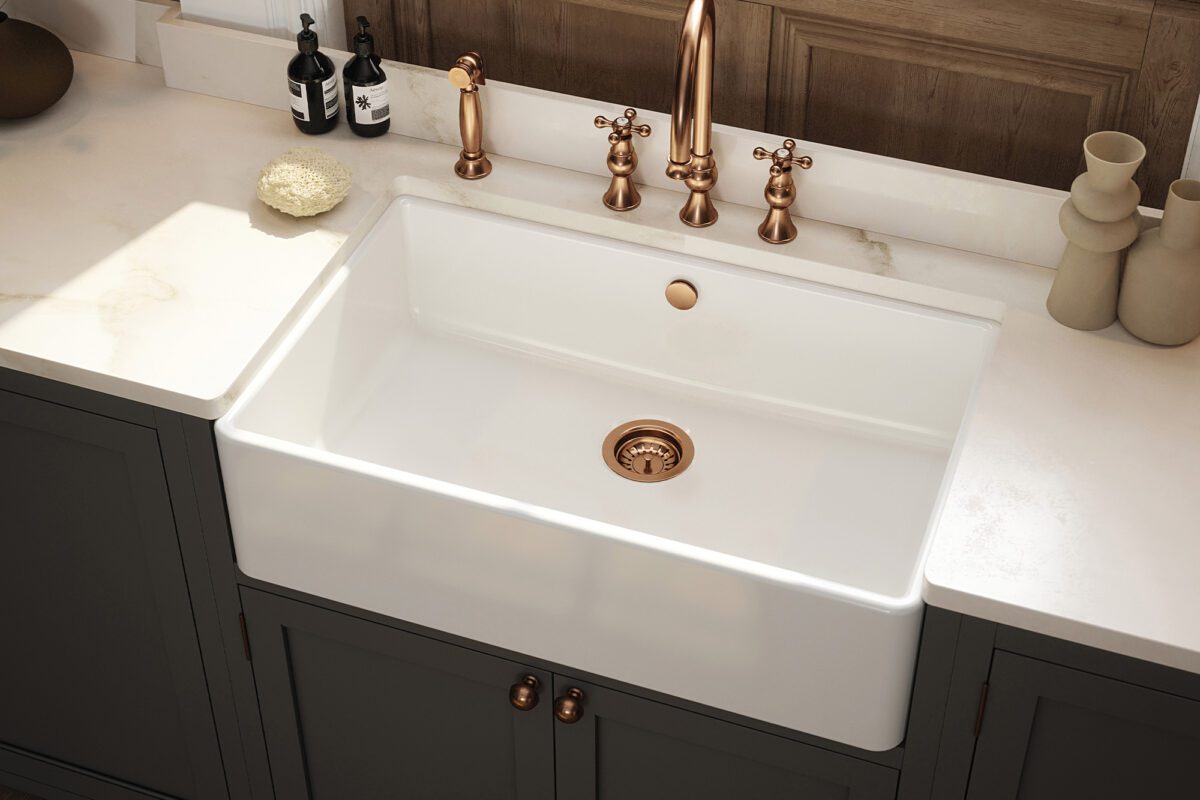 CARYSIL CB-LARGE Ceramic Sink | Large Fireclay Belfast - Carysil UK