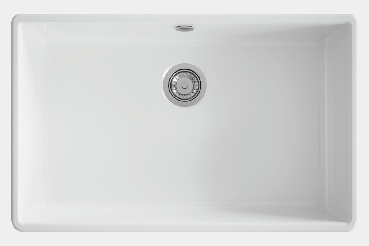CARYSIL CBFLU-LARGE Ceramic Sink | 795×498mm Deep Fireclay Belfast ...