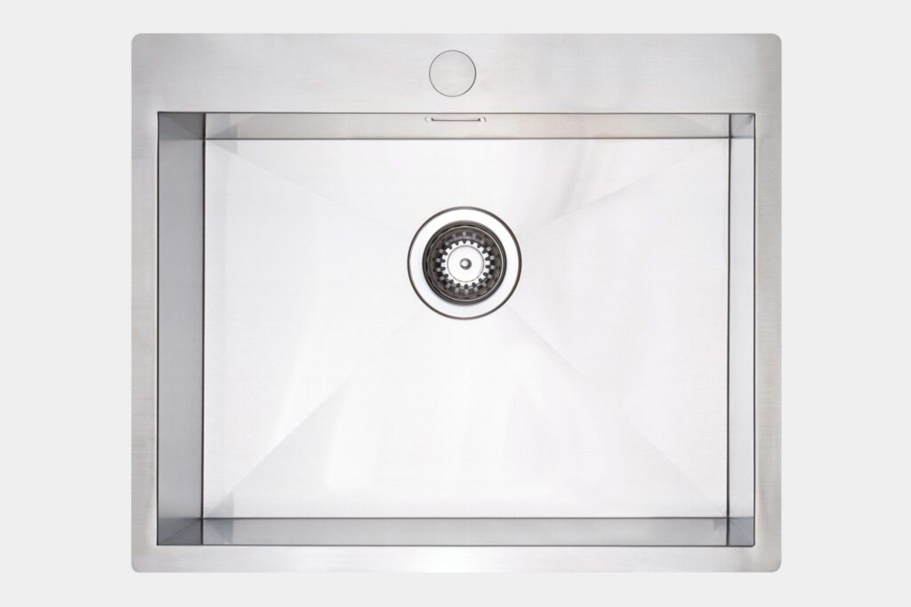 CARYSIL QU600 Steel Sink | 600×500mm Single Bowl - Carysil UK