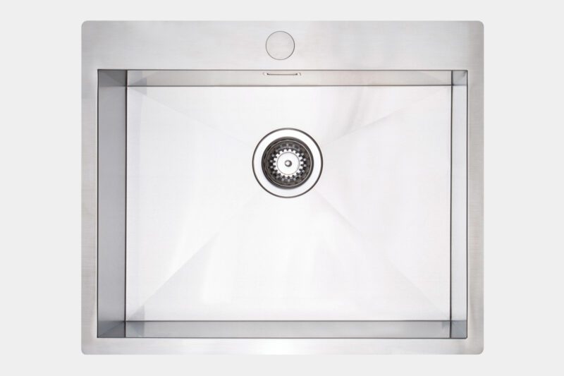 CARYSIL QU600 Steel Sink | 600×500mm Single Bowl - Carysil UK