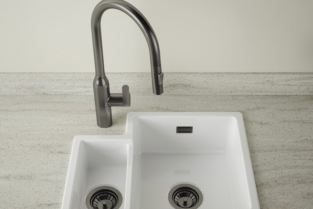 CARYSIL HS155 Pull-Out Spray Tap | Vanto Single Lever Kitchen Mixer ...
